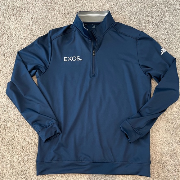 adidas | Sweaters | Adidas Exos Half Zip Pullover | Poshmark